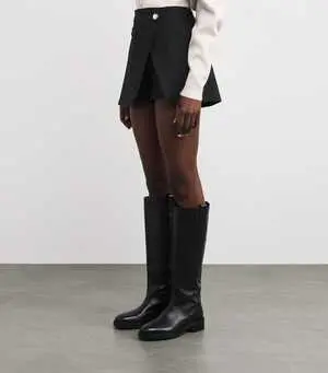 Maje Asymmetric Tailored Skort