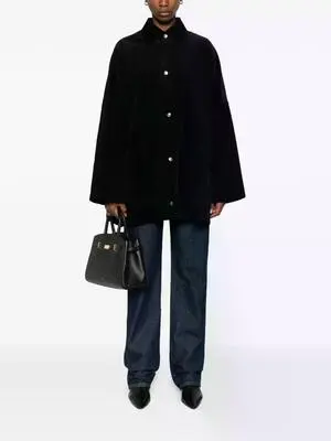 TOTEME Pocket Overshirt Jacket - Black