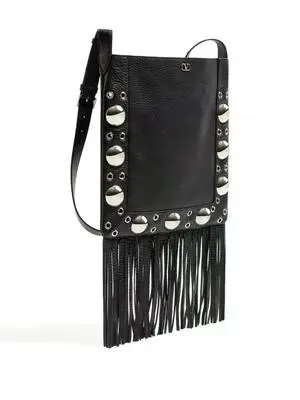 Valentino Garavani Nellcôte Shoulder Bag - Black
