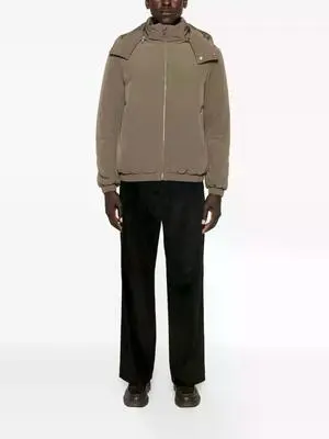 Sandro Zip-front Hooded Jacket