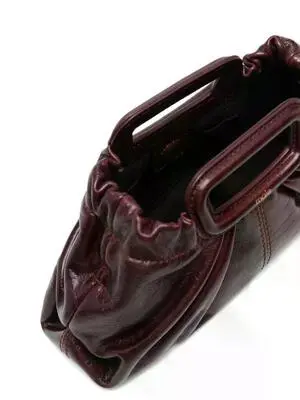 Maje Mini Milpli Clutch Bag - Red