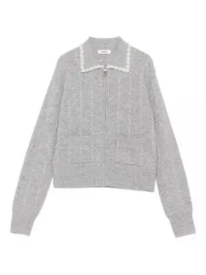 Sandro Zip Up Cardigans For Women