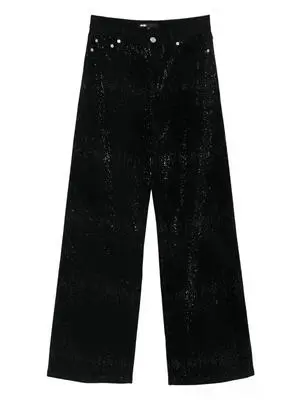 Maje Embellished Five-pocket Jeans