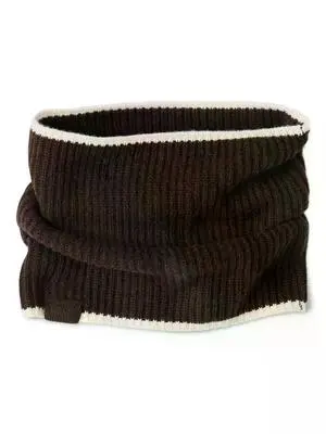 Sandro Ribbed Knit Scarf