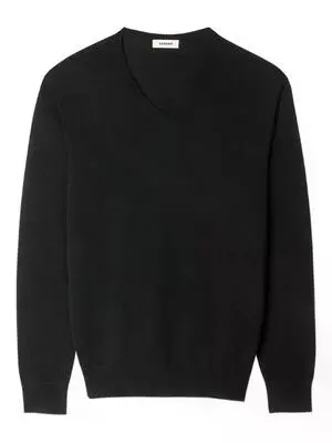 Sandro V Neck Sweaters For Men