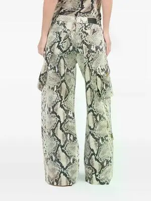 Roberto Cavalli Printed Cargo Pants