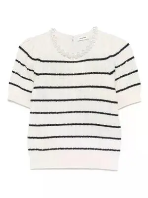 Sandro Striped T-shirt