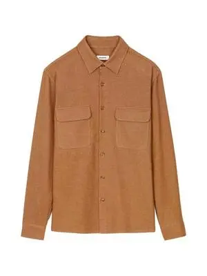 Sandro Flap-pocket Cotton Shirt