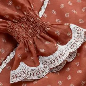 ME+EM Spaced Paisley Motif Print Blouse