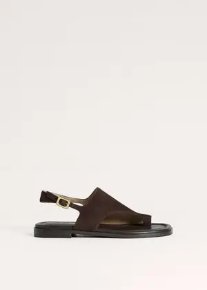 ME+EM Asymmetric Toe Loop Sandal