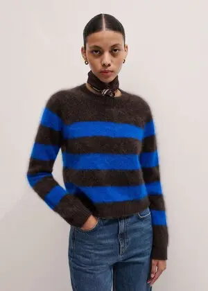 ME+EM Stripe Crop Jumper