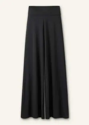 ME+EM Wide Leg Palazzo Pants - Black