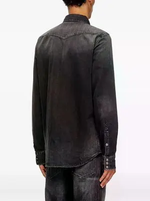 DIESEL® D-vega Denim Shirt - Black