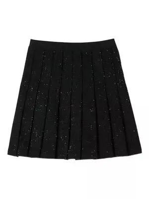 Sandro Pleated Mini Skirt