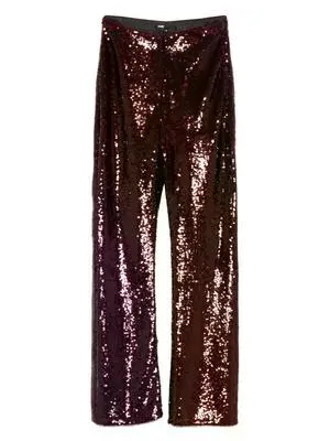 Maje Sequin-embellished Trousers