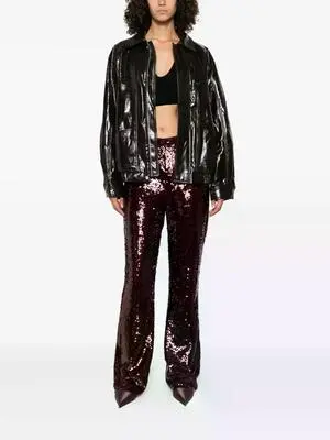 Maje Sequin-embellished Trousers