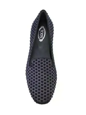 TOD'S Polka Dot Embossed Slippers