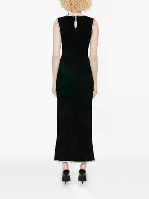 Sandro Embellished Split Maxi Dress