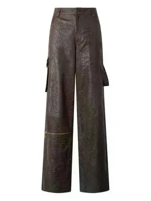 Roberto Cavalli Zip Up Pants For Women