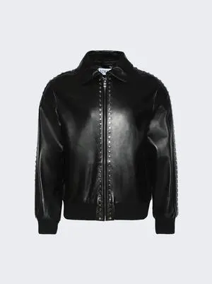 Loewe Lambskin Bomber Jacket