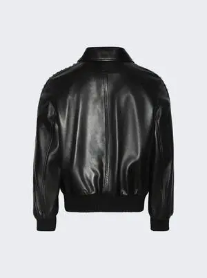 Loewe Lambskin Bomber Jacket
