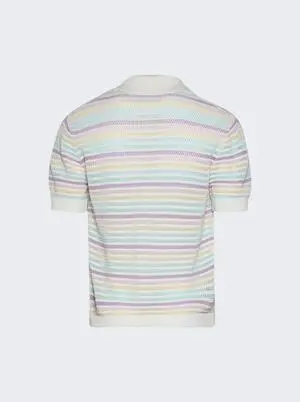 Casablanca Flower Crochet Polo Multi