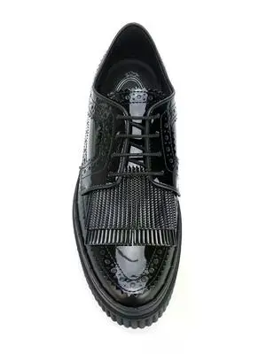 TOD'S Fringed Flatform Brogues
