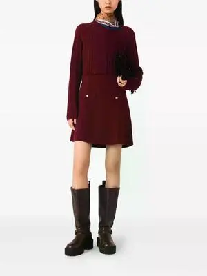 Maje Laye Mini Sweater Dress