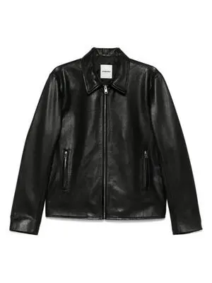 Sandro Leather Outerwear For Men