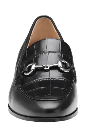 Johnston & Murphy Ali Genuine Calf Hair Bit Loafer