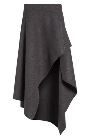 DIOTIMA Belnavis Asymmetric Wool Skirt