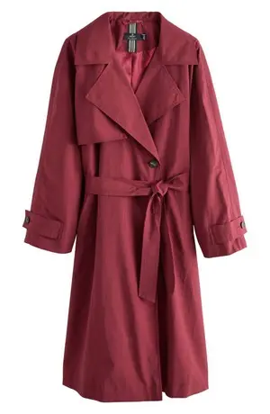 NEXT Cotton Blend Trench Coat