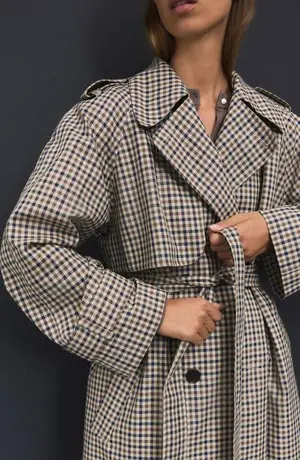 NEXT Double Breasted Trench Coat
