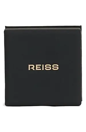 REISS Lyra Linear Crystal Cuff Bracelet - Gold Tone/clear Crystal
