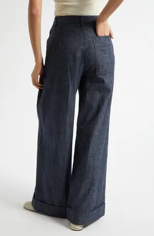 3.1 Phillip Lim Tailored Wide Leg Jeans