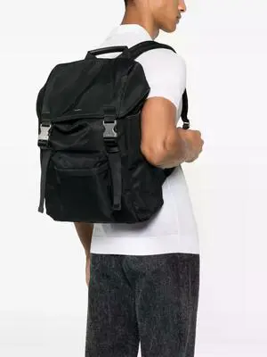 Sandro Logo-lettering Backpack - Black