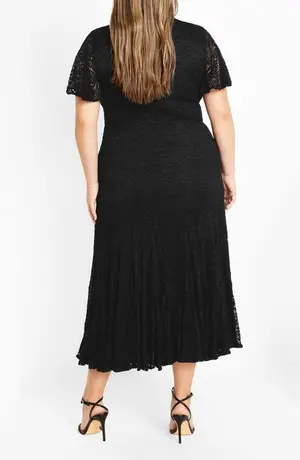 City Chic Christa Lace Midi Dress