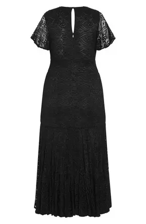 City Chic Christa Lace Midi Dress