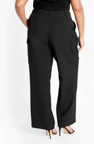 City Chic Karter Wide Leg Cargo Pants
