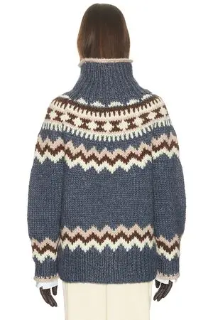 HELSA Asta Fairisle Sweater