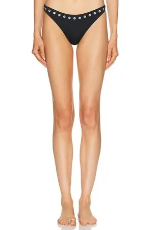 Staud Gemma Bikini Bottom - Black