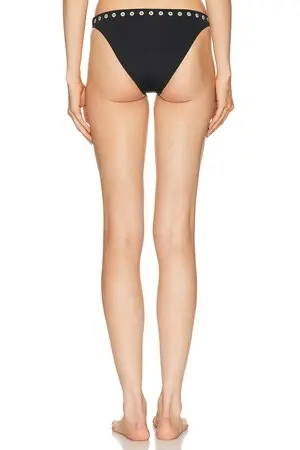Staud Gemma Bikini Bottom - Black