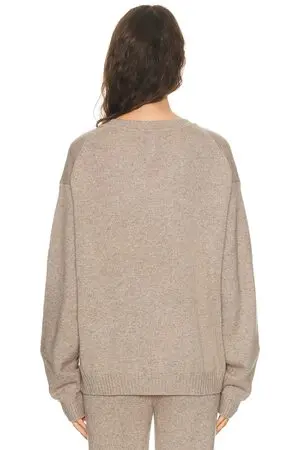 SKIMS Cashmere V Neck Pullover Sweater