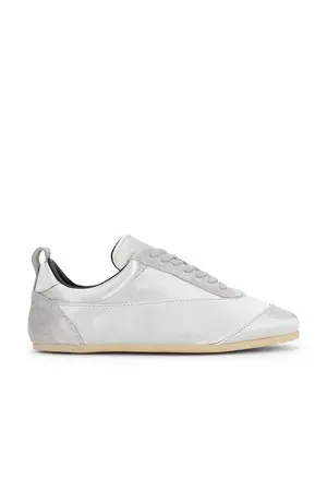 JIL SANDER Suede Sneaker - Acqua