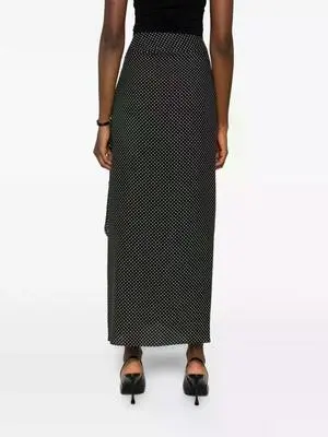 TOM FORD Polka-dot Midi Skirt