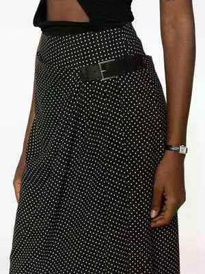 TOM FORD Polka-dot Midi Skirt