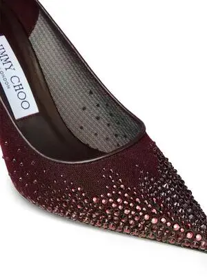 JIMMY CHOO Embellished Pointed Toe Pumps