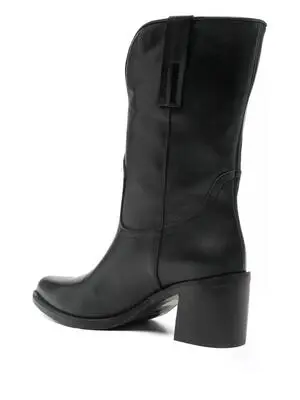 PAOLA PARISI 65mm Block-heel Boots - Black