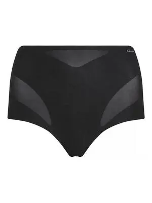 Calvin Klein Mesh Briefs - Black