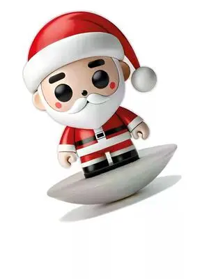 LINEE RECANATI Santa-claus Figurine Stand